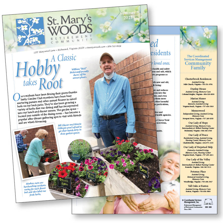 Classic Hobbies and New Fun: St. Mary's Woods Summer Newsletter ... Classic Hobbies and New Fun: St. Mary's Woods Summer Newsletter ...